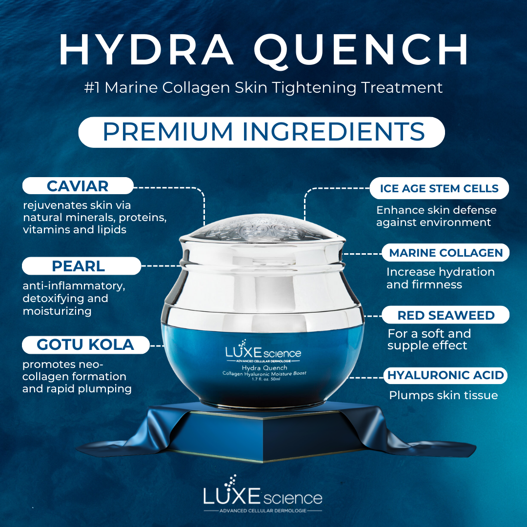Hydra Quench Landing Page – Luxe Science